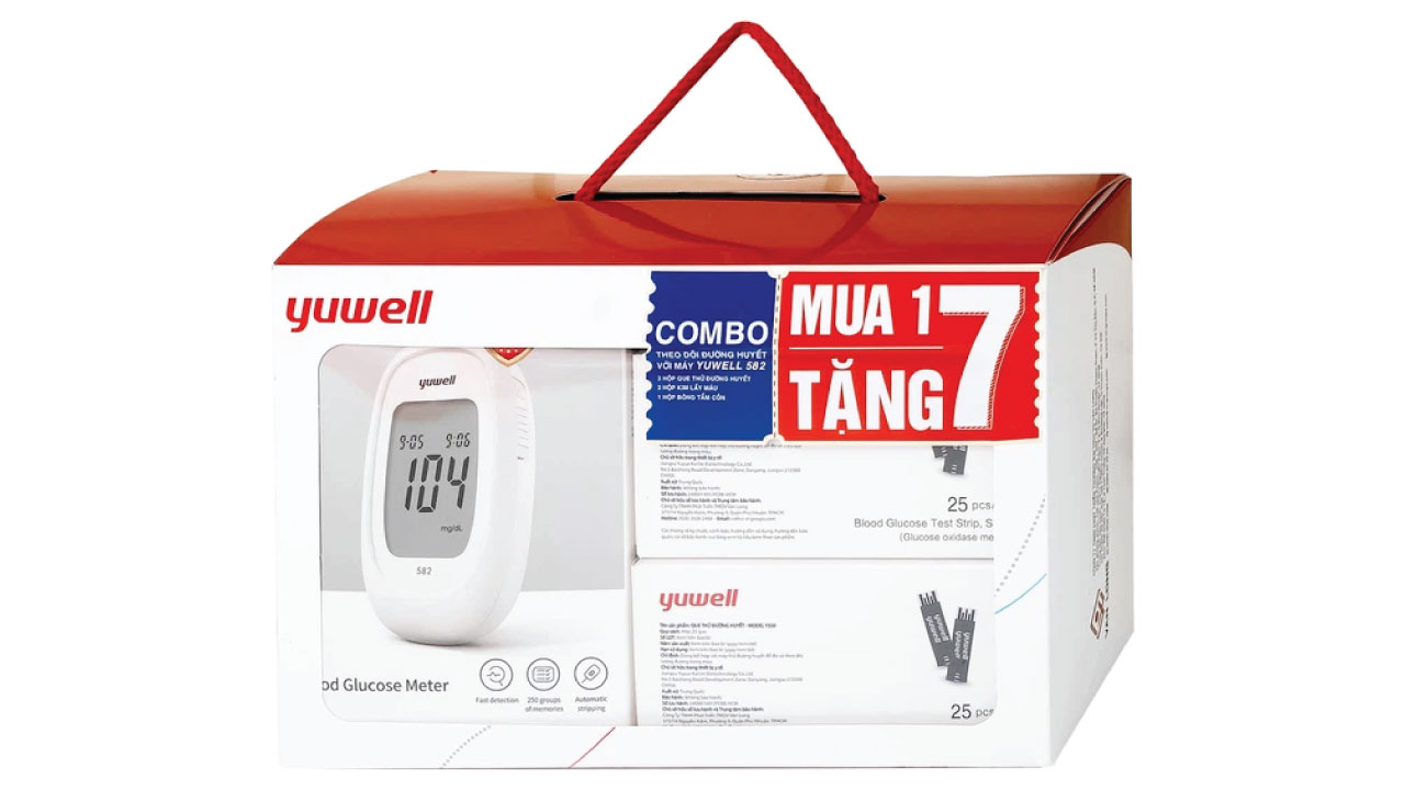 Combo đo đường huyết Yuwell
