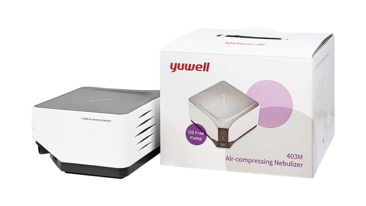 Máy xông khí dung nén khí Yuwell 403M - Chuyển thuốc lỏng thành hơi ...