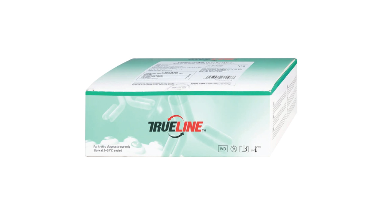 Khay thử xét nghiệm kháng nguyên SAR CoV-2 TrueLine AG Rapid Test (25 kít)